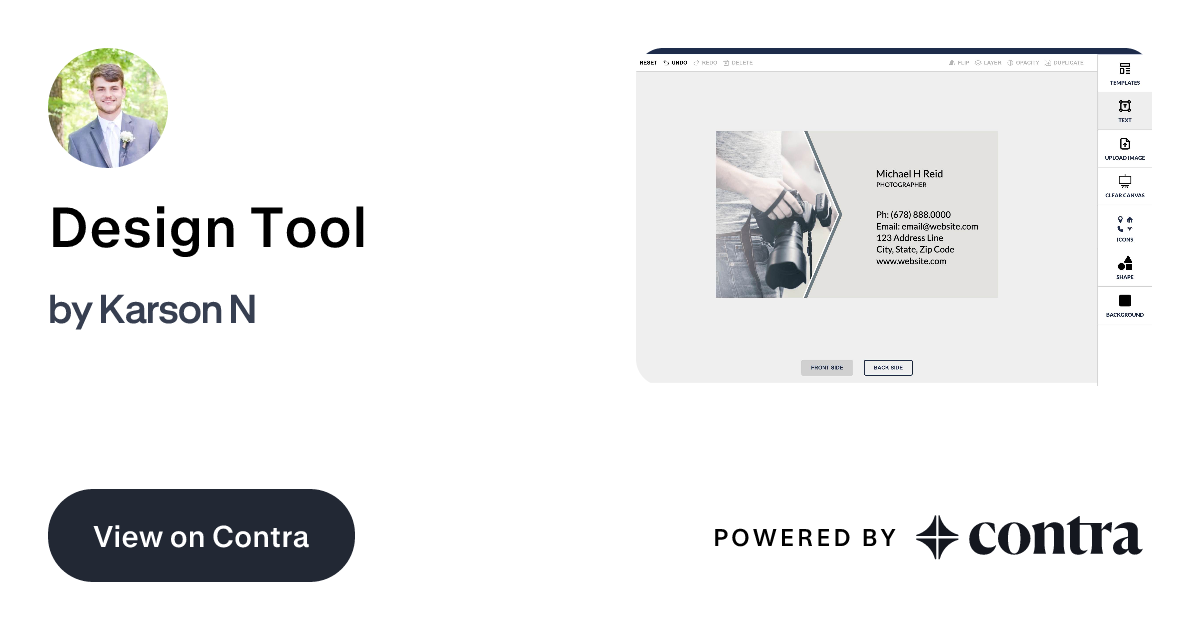 Design Tool by Karson N
