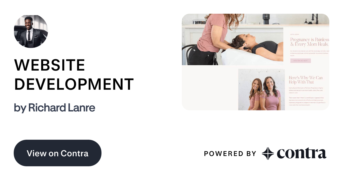 WEBSITE DEVELOPMENT by Richard Lanre