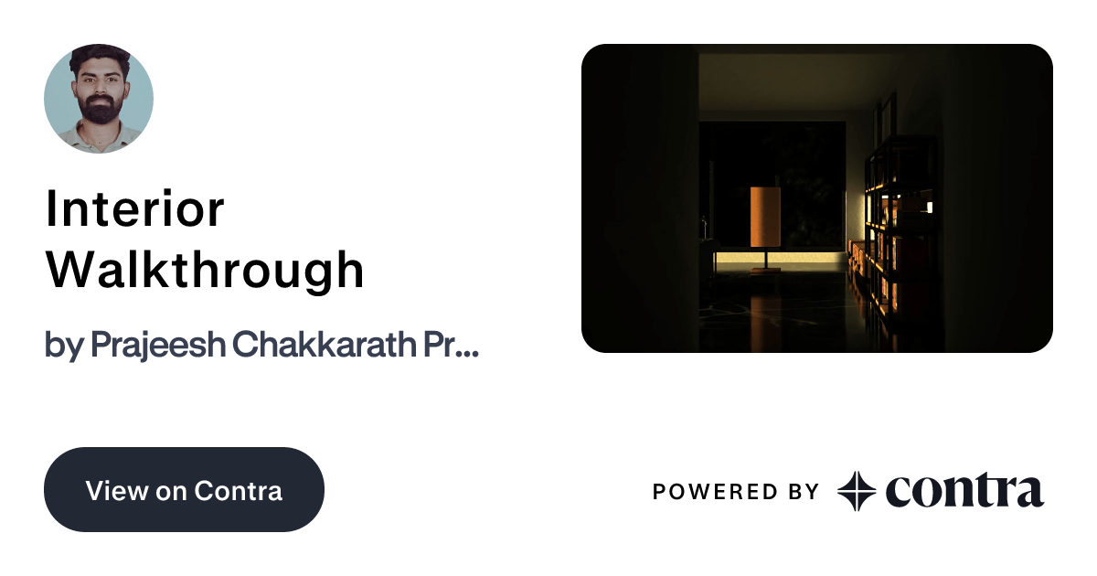 Interior Walkthrough by Prajeesh Chakkarath Prakasan