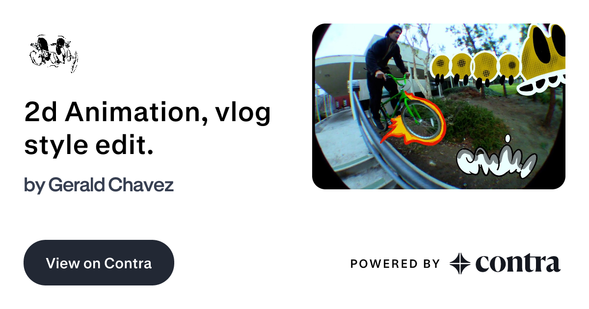 2d Animation, vlog style edit. by Gerald Chavez