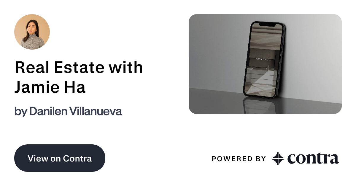 Real Estate with Jamie Ha by Danilen Villanueva