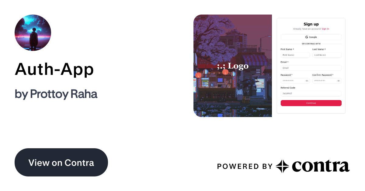 Auth-App by Prottoy Raha