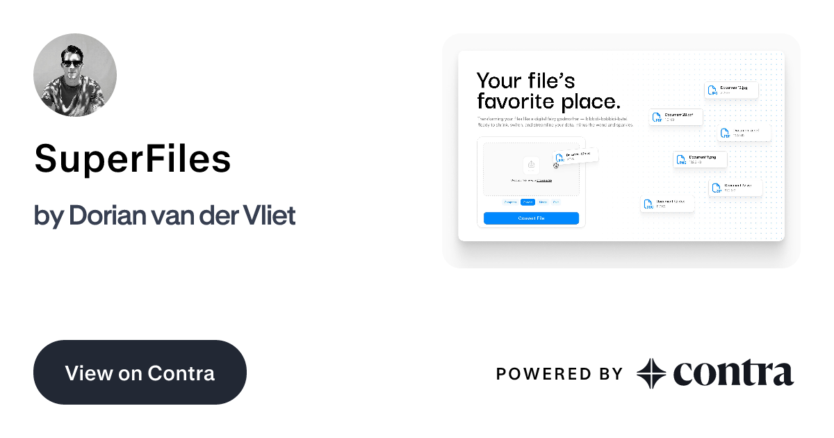 SuperFiles by Dorian van der Vliet