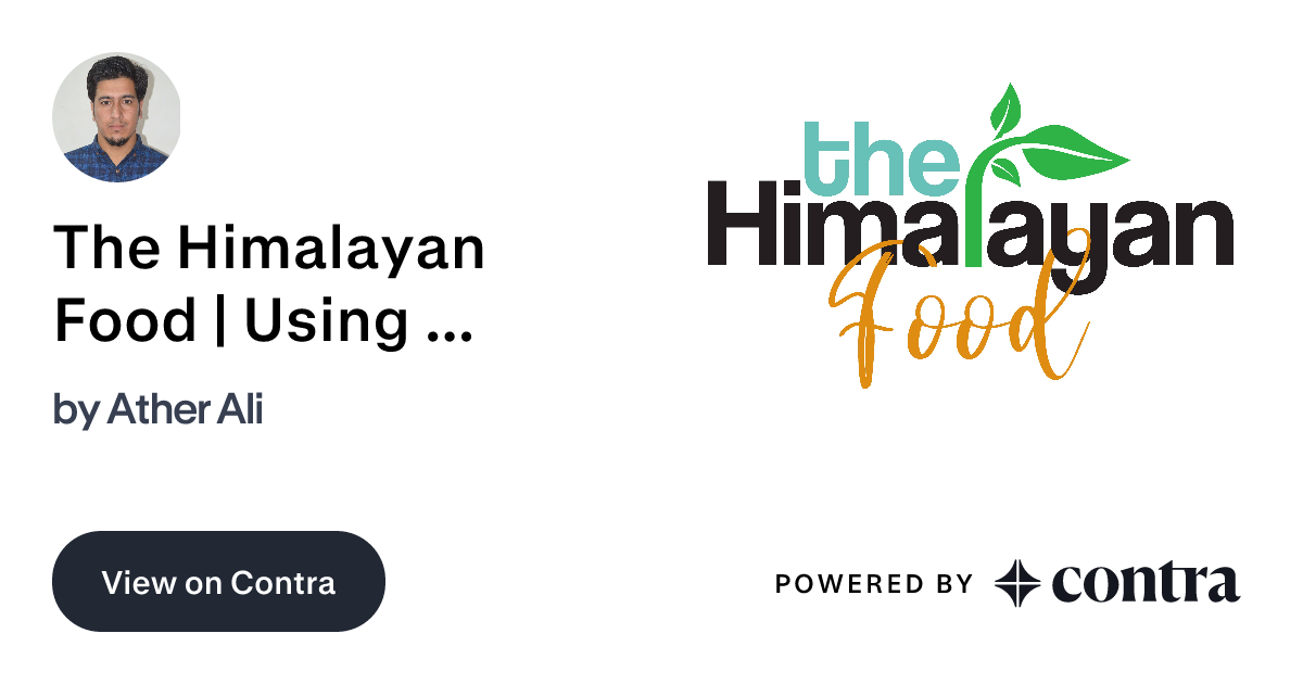 The Himalayan Food | Using NextJS Framework and Laravel PHP by Ather Ali