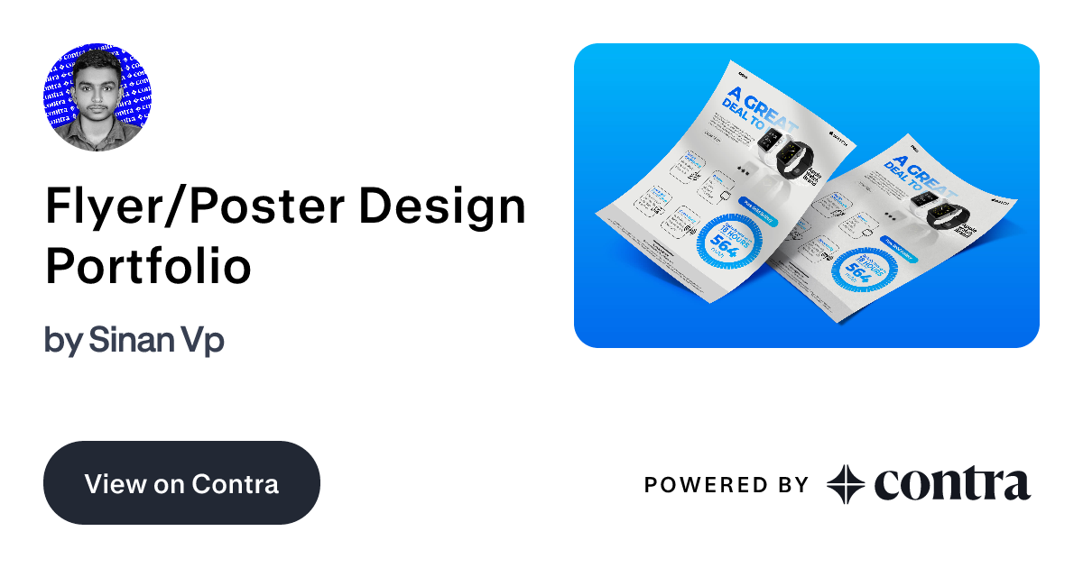 Flyer/Poster Design Portfolio by Sinan Vp