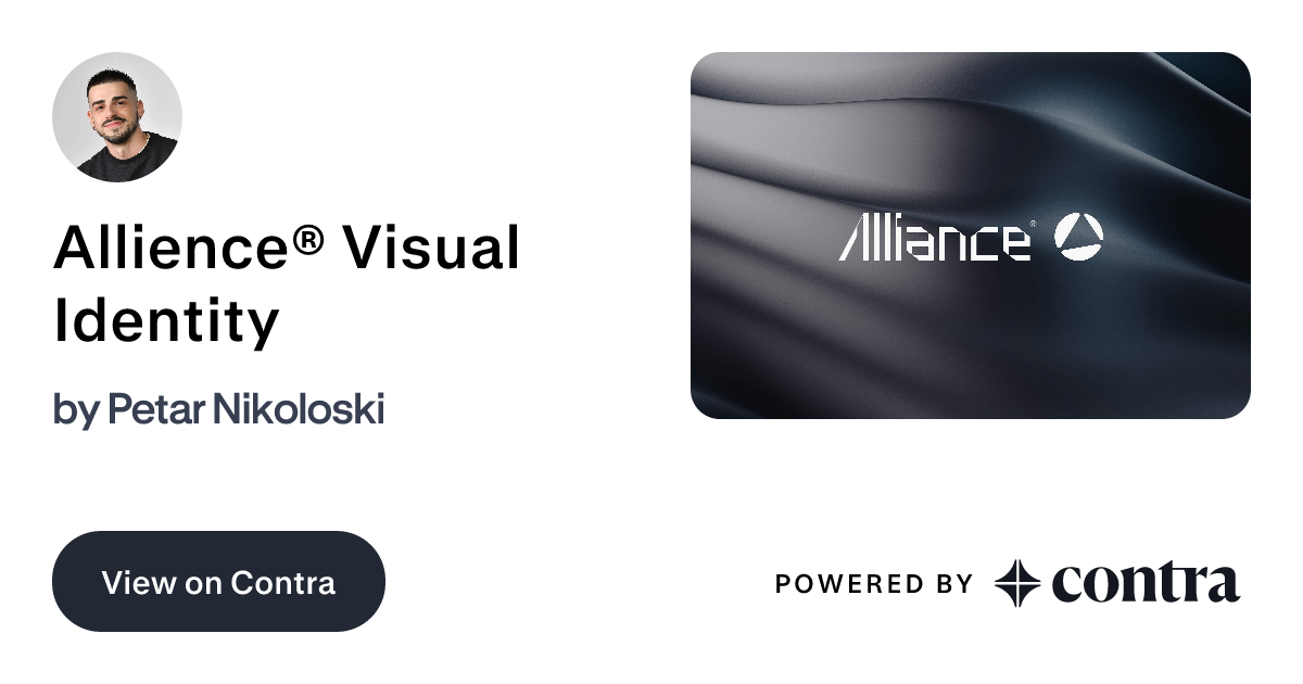 Allience® Visual Identity by Petar Nikoloski
