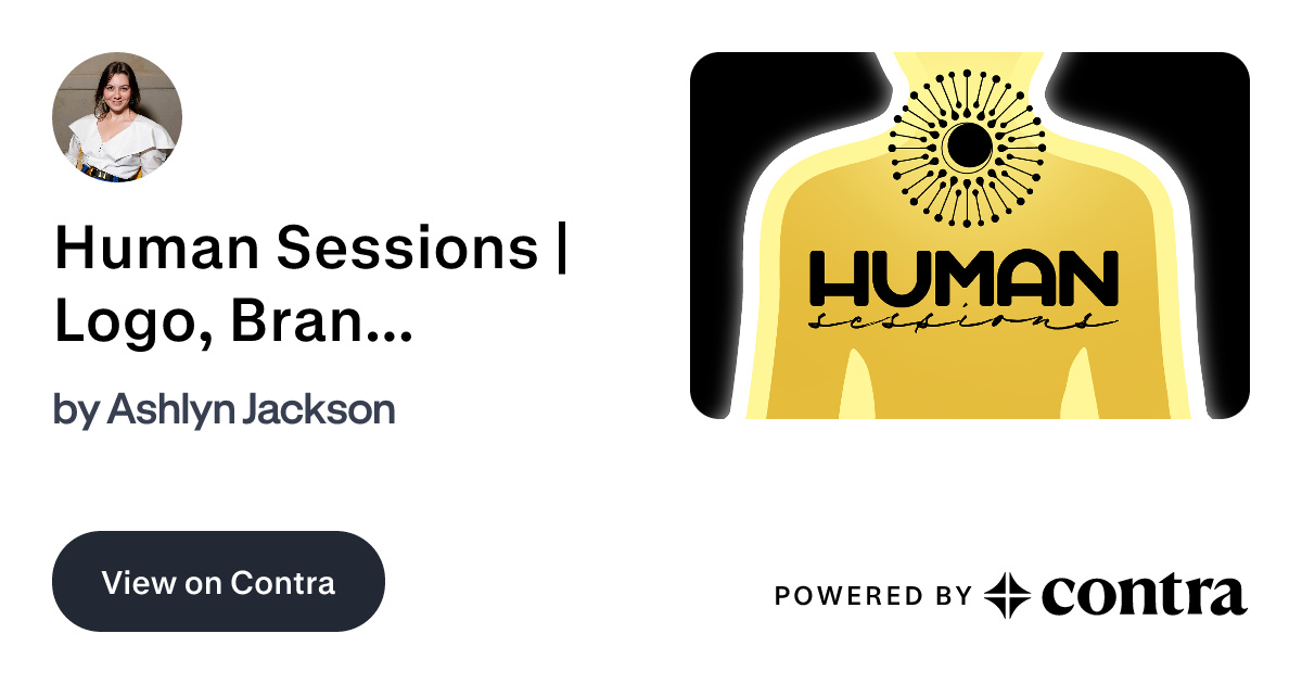 Human Sessions | Logo, Brand & Podcast Design by Ashlyn Jackson