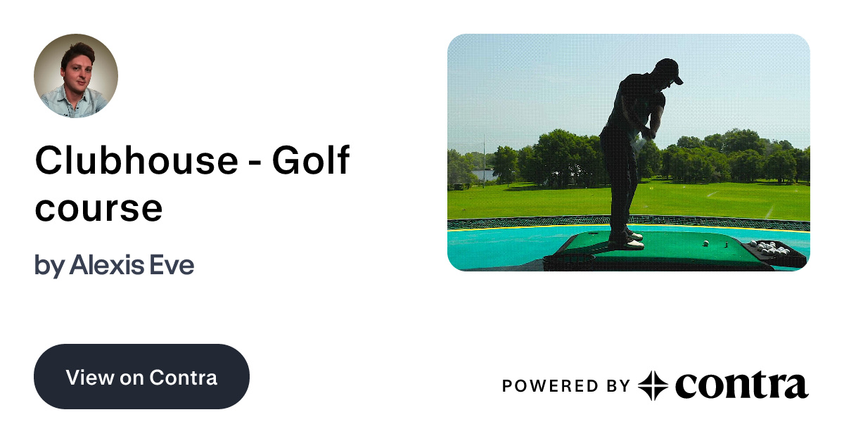 Clubhouse - Golf course by Alexis Eve