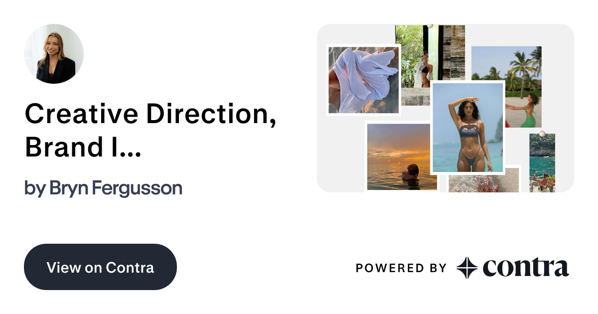 Creative Direction, Brand Identity, Social Strategy: LAYA SWIM by Bryn Fergusson