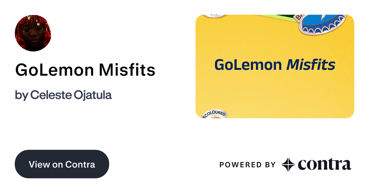 GoLemon Misfits by Celeste Ojatula