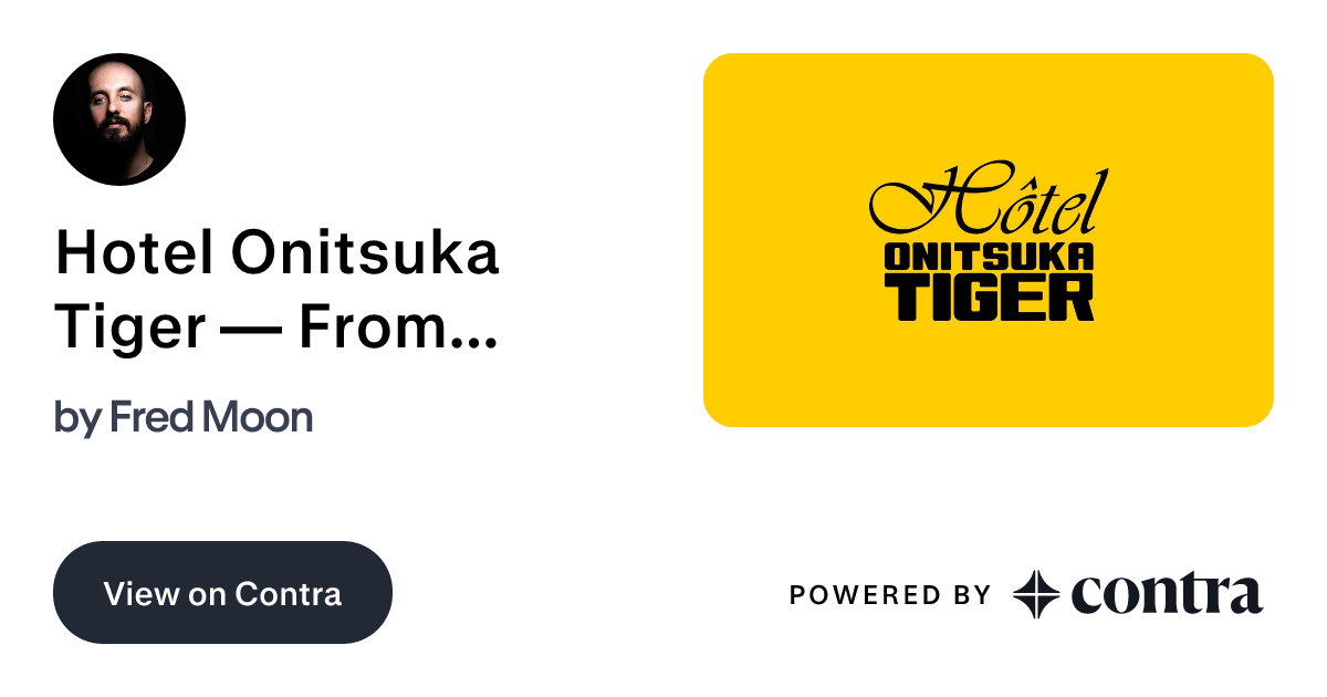 Hotel Onitsuka Tiger — From Figma to Framer by Fred Moon