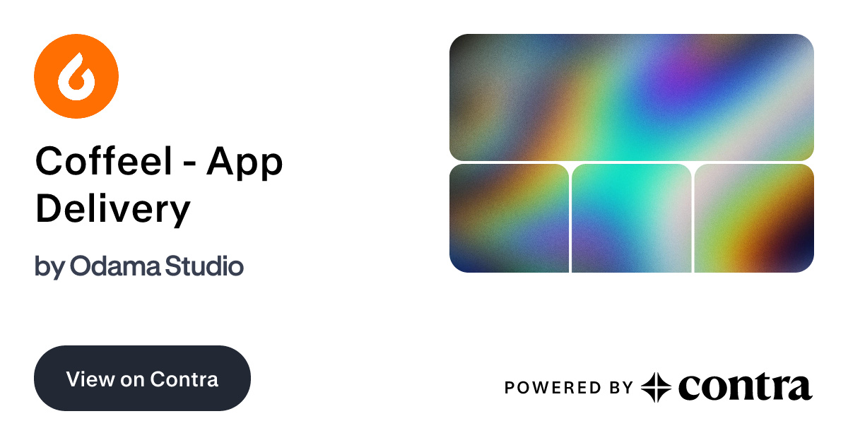 Coffeel - App Delivery by Odama Studio