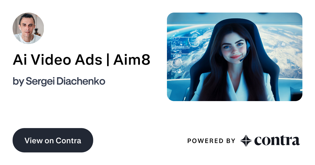 Ai Video Ads | Aim8 by Sergei Diachenko