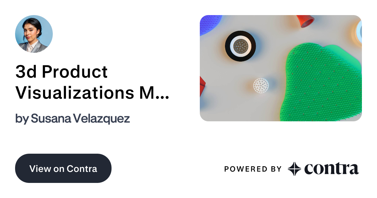 3d Product Visualizations Makech products by Susana Velazquez