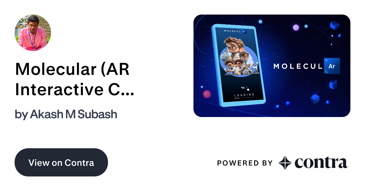 Molecular (AR Interactive Chemistry Book) by Akash M Subash