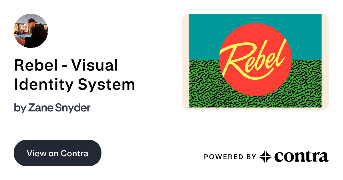 Rebel - Visual Identity System by Zane Snyder