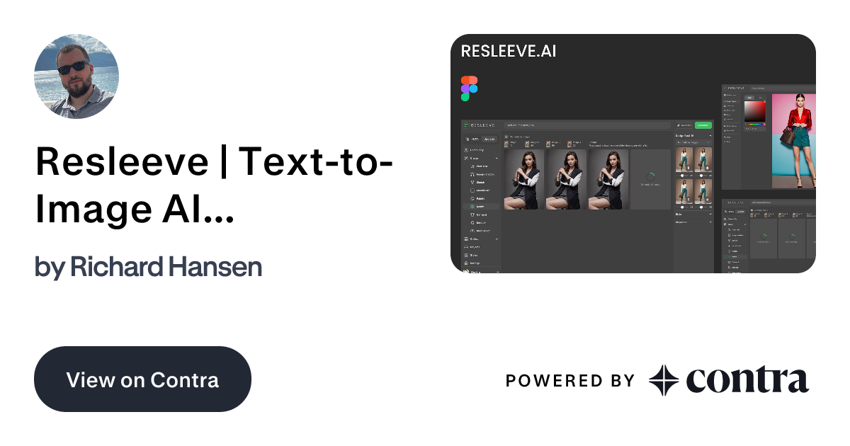Resleeve | Text-to-Image AI Generator by Richard Hansen