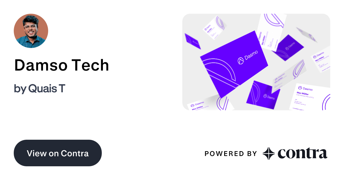 Damso \ Corporate Brand Identity by Quais T