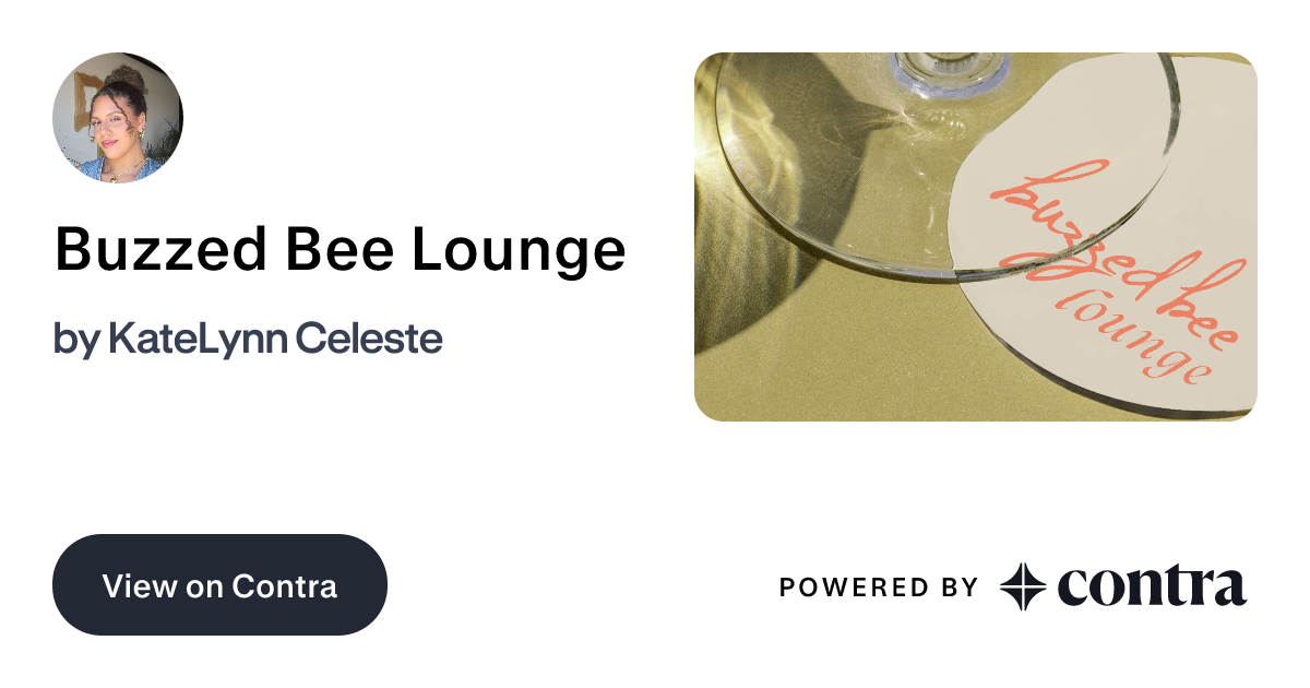 Buzzed Bee Lounge by KateLynn Celeste