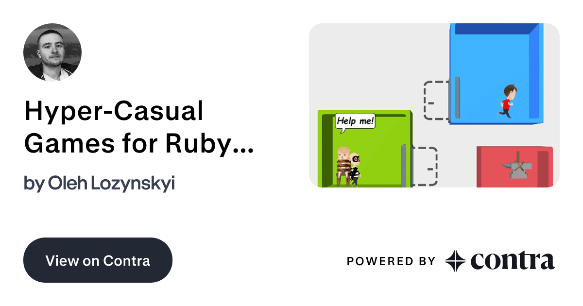 Hyper-Casual Games for Ruby Games by Oleh Lozynskyi