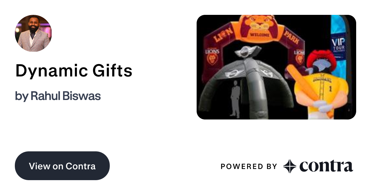 Dynamic Gifts by Rahul Biswas