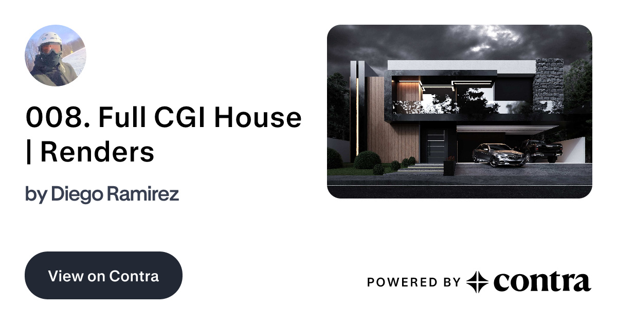 008. Full CGI House | Renders by Diego Ramirez
