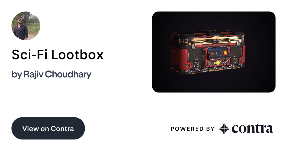 Sci-Fi Lootbox by Rajiv Choudhary