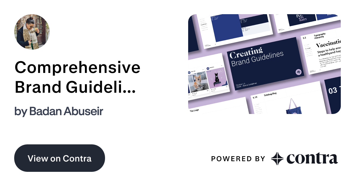 Comprehensive Brand Guidelines for a Cohesive Identity by Badan Abuseir