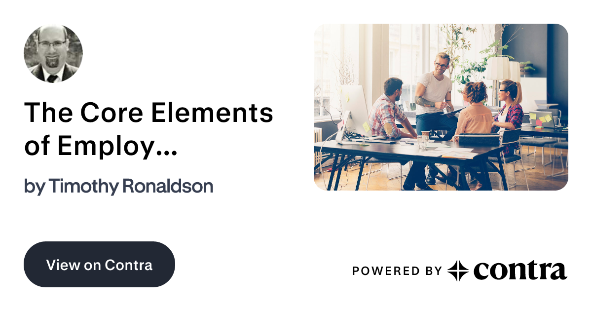 The Core Elements of Employee Experience That You Need to Know … by ...