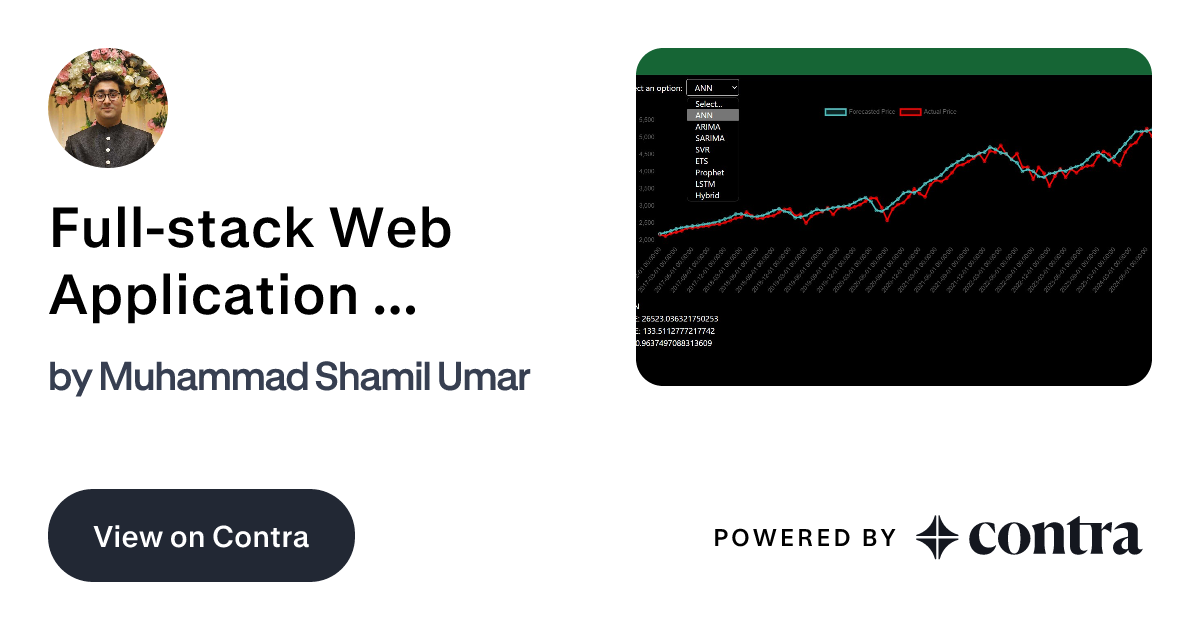 Full-stack Web Application for Data Visualization by Muhammad Shamil Umar