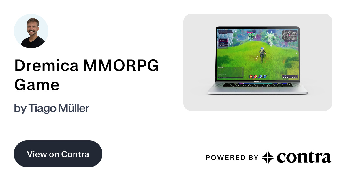 Dremica MMORPG Game by Tiago Müller