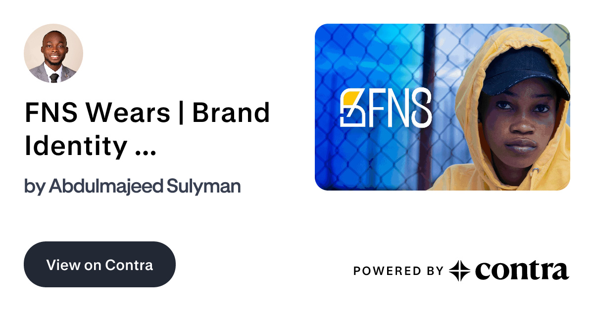 FNS Wears | Brand Identity + Social Media Design + Motion Design by ...