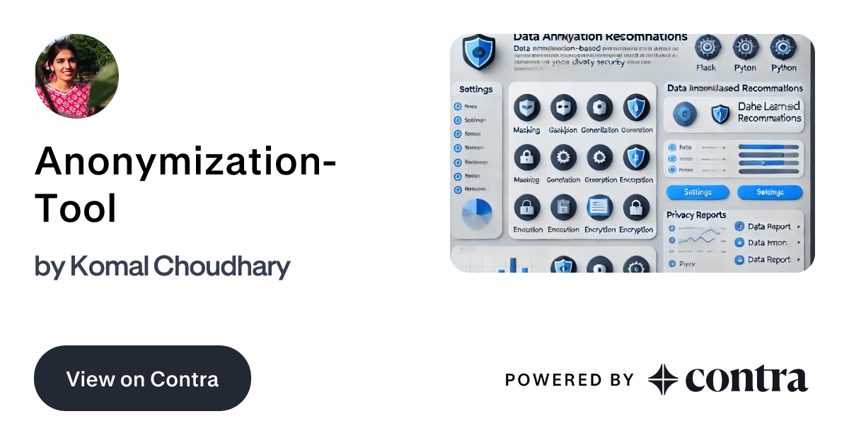 Anonymization-Tool by Komal Choudhary