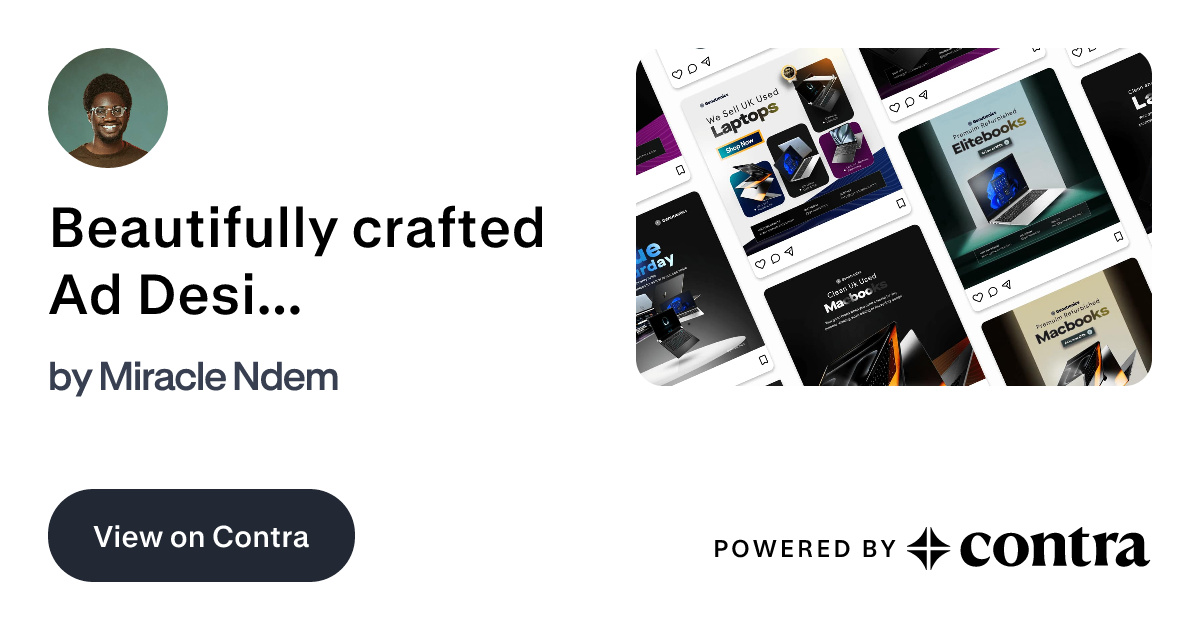 Beautifully crafted Ad Designs for Genutronics by Miracle Ndem