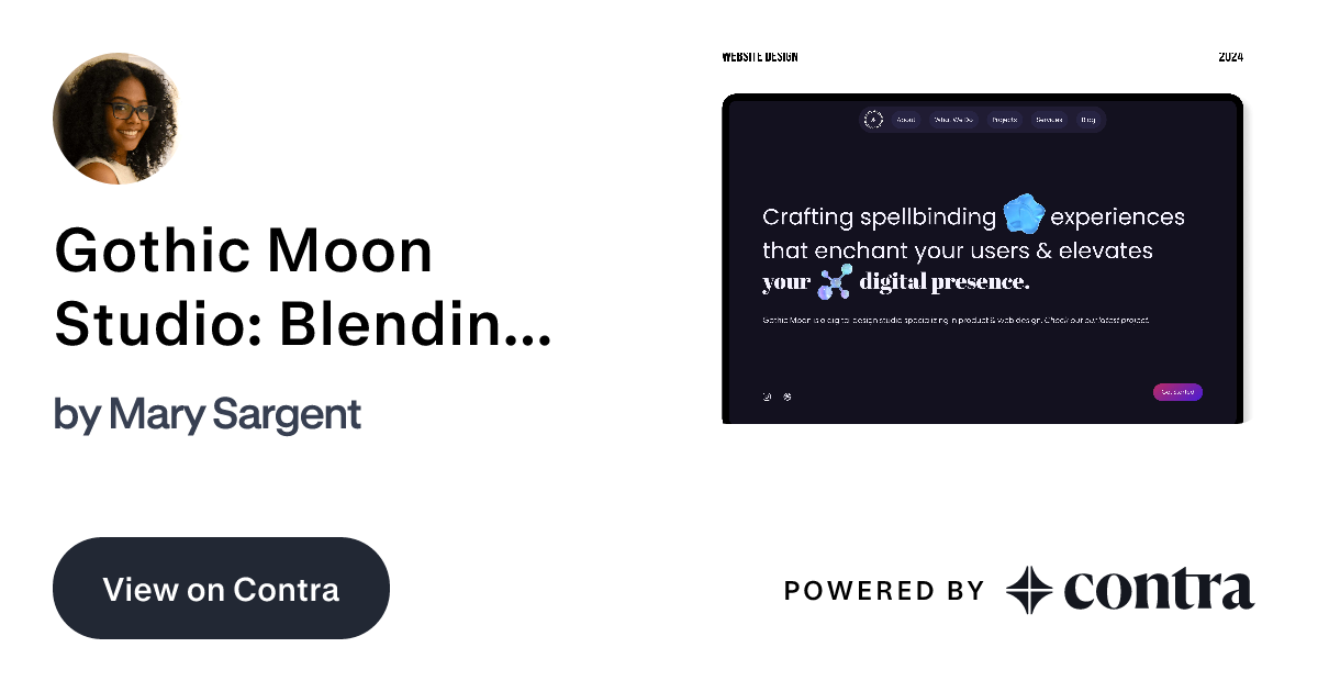 Gothic Moon Studio: Blending Design and Functionality by Mary Sargent