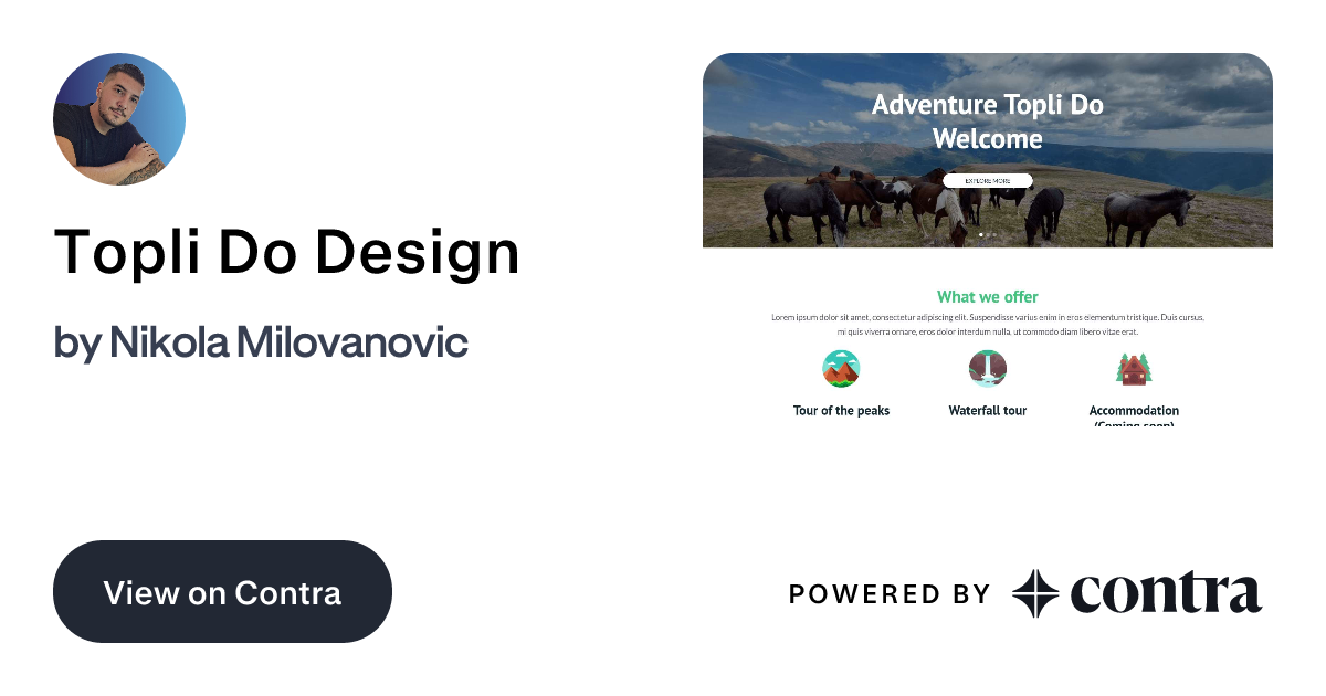 Topli Do Design by Nikola Milovanovic