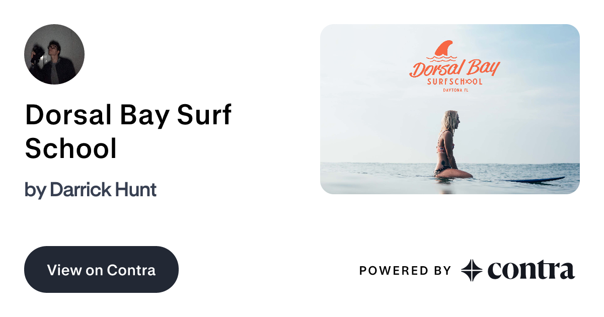 Dorsal Bay Surf School by Darrick Hunt