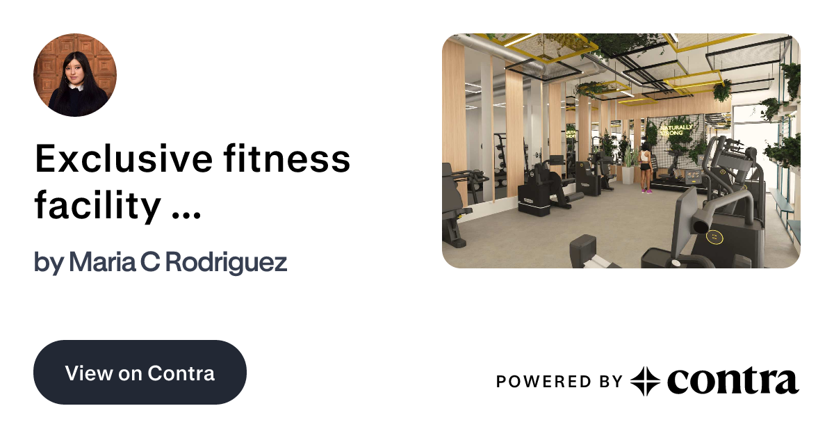 Luxury Gym Interior Design By Maria C Rodriguez