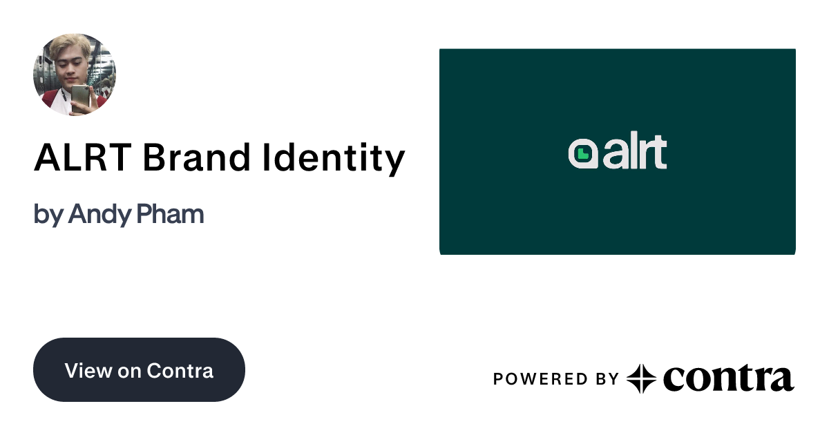ALRT Brand Identity by Andy Pham