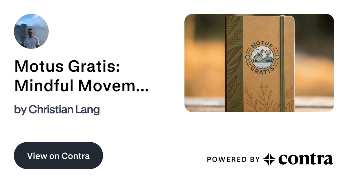 Motus Gratis: Mindful Movement in Logo Design by Christian Lang