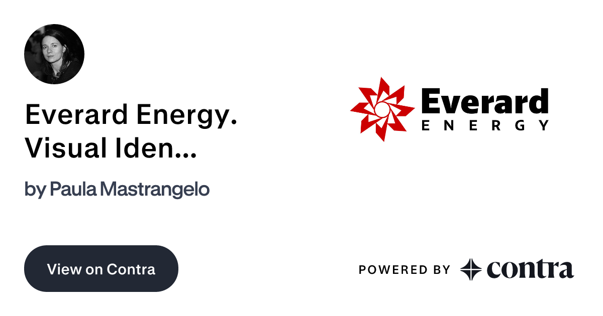 Everard Energy. Visual Identity and web design by Paula Mastrangelo