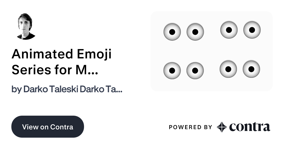Animated Emoji Series for Moji App - 260 Dynamic Expressions by Darko ...