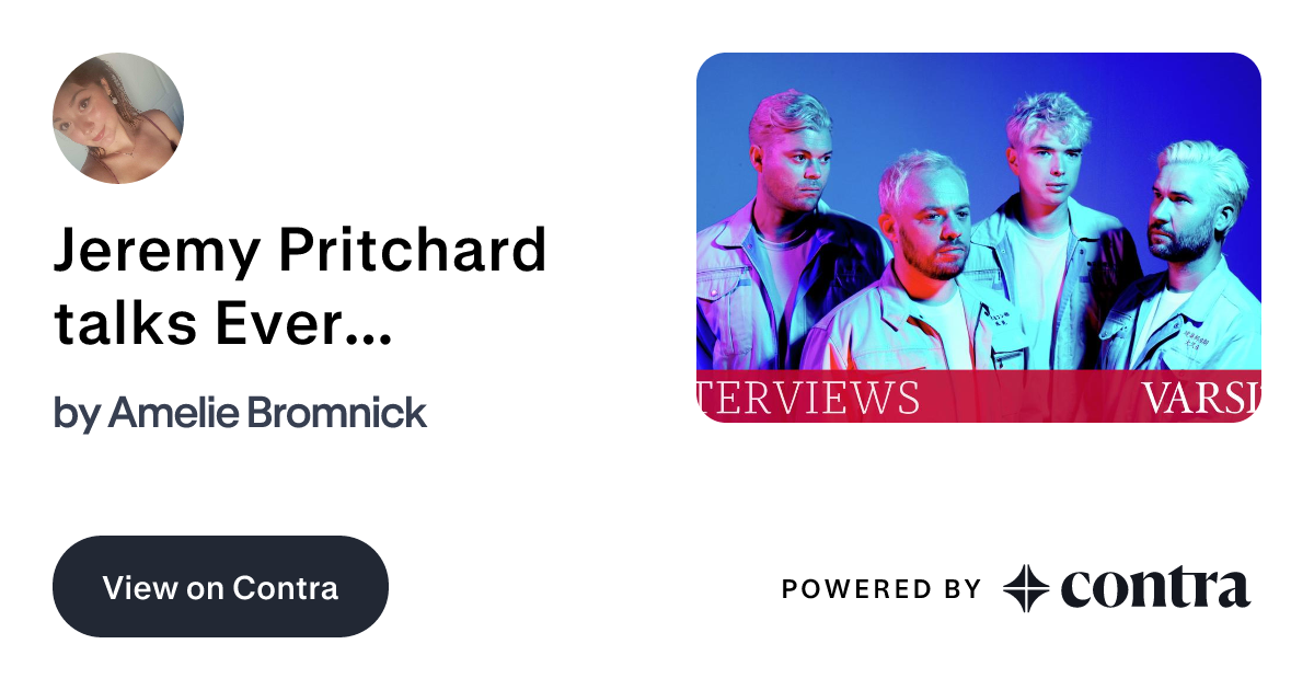 Jeremy Pritchard talks Everything Everything from AI art to the… by ...