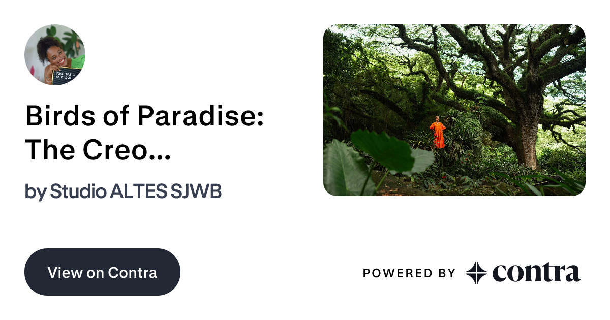 Birds of Paradise: The Creole Flamboyance - Céleste Caribbean by Stella ...