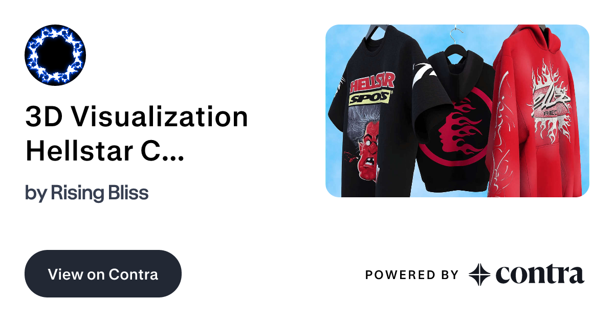 3D Visualization Hellstar Collection by Rising Bliss