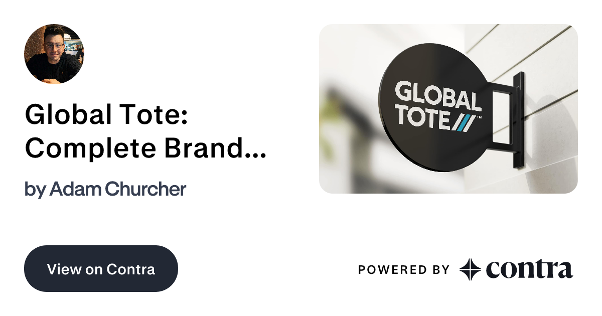 Global Tote: Complete Brand Identity & Collateral Suite by Adam Churcher