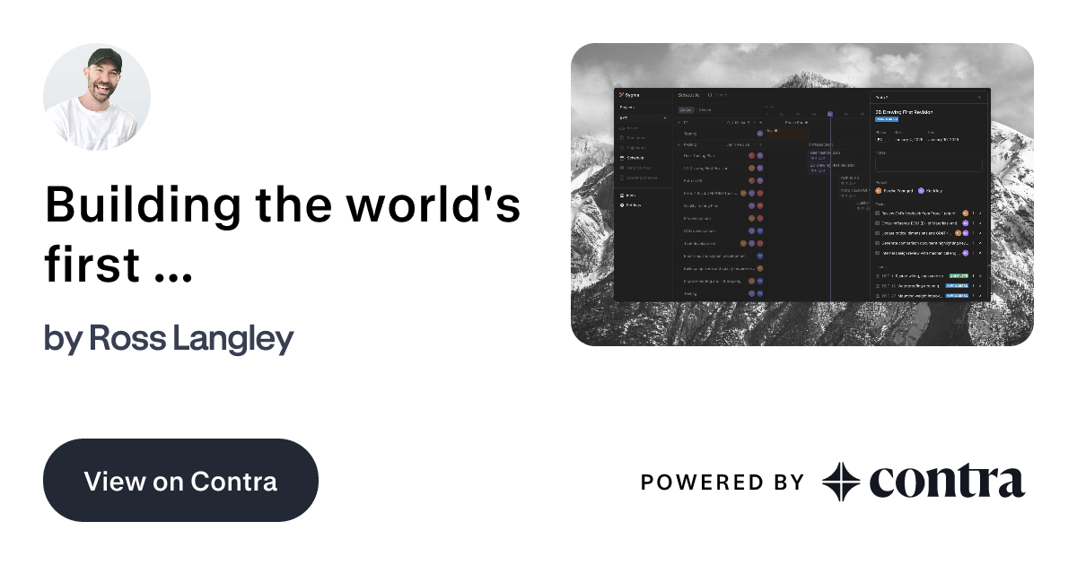 Building the world's first AI platform for hardware teams by Ross Langley