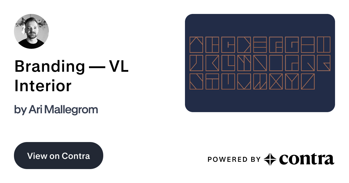 Branding — VL Interior by Ari Mallegrom