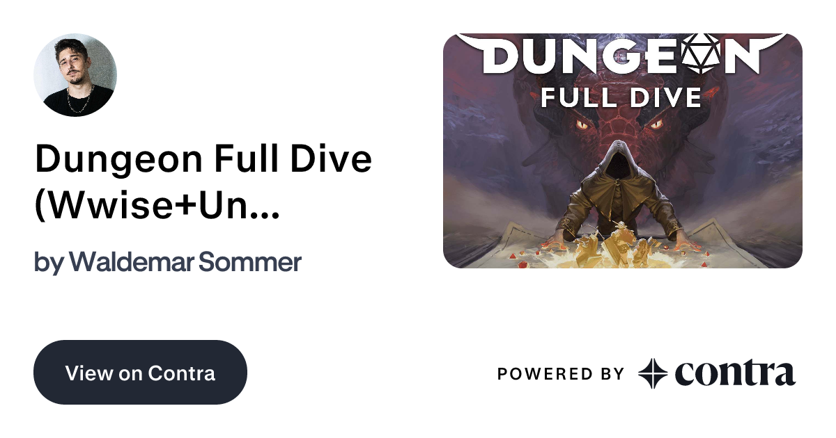 Dungeon Full Dive (Wwise+Unity) by Waldemar Sommer