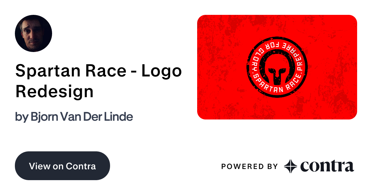 Spartan Race - Logo Redesign by Bjorn Van Der Linde